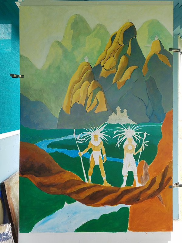 Berengaria Progress - James Elston Art